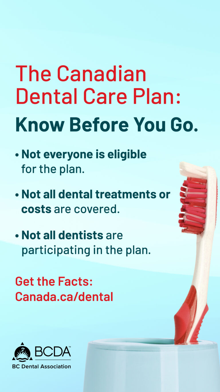 The Canadian Dental Care Plan (CDCP) - BCDA Public Site